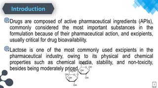 PHARMACEUTICAL EXCIPIENTS - LACTOSE AND STARCH | PPSX