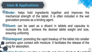PHARMACEUTICAL EXCIPIENTS - LACTOSE AND STARCH | PPSX