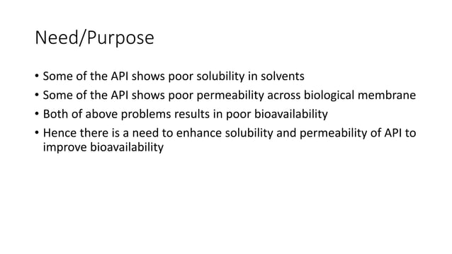 Excipients for solubility dissolution and permeation enhancement | PPT Excipients for solubility dissolution and permeation enhancement | PPT