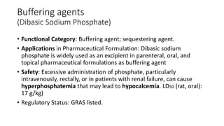 Excipients for stabilizing preservation | PDF