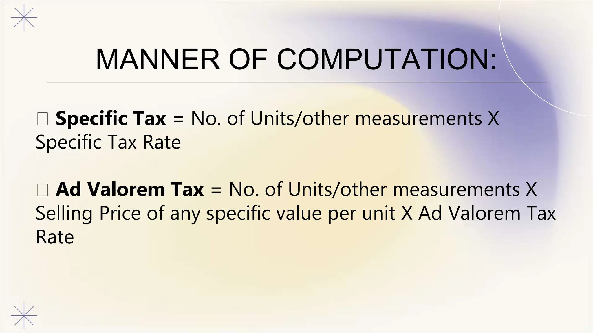 EXCISE-TAX-2024 practical computation basic concept of excise tax.pptx