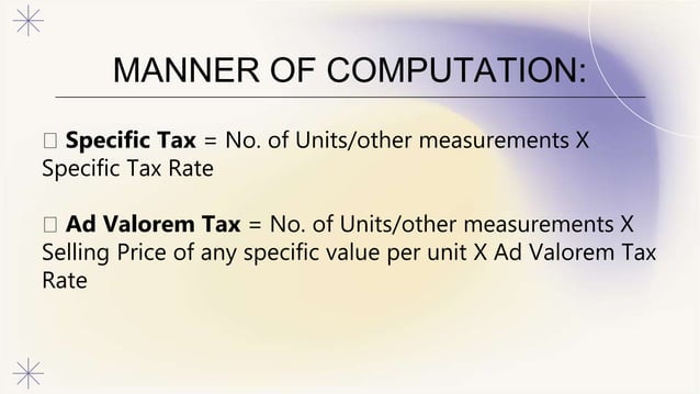 EXCISE-TAX-2024 practical computation basic concept of excise tax.pptx
