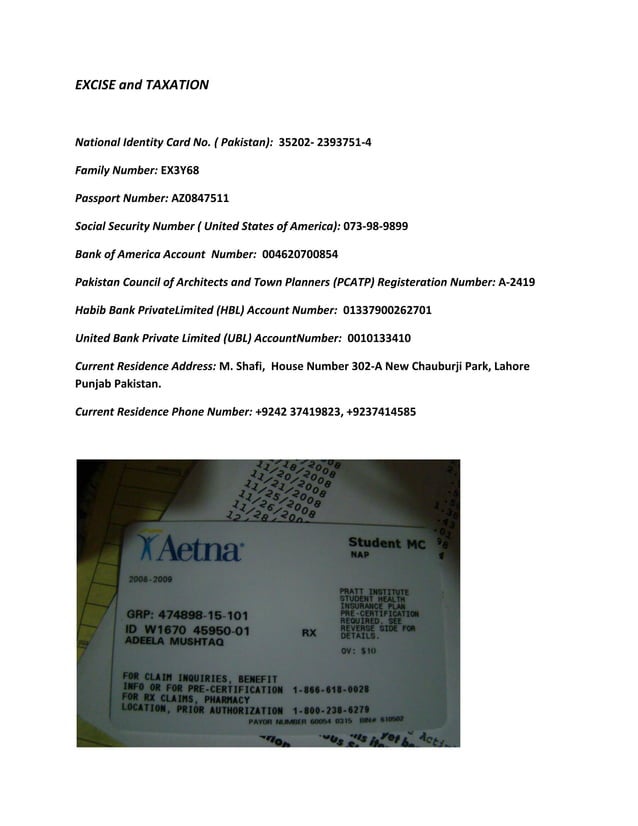 Excise and taxation | PDF