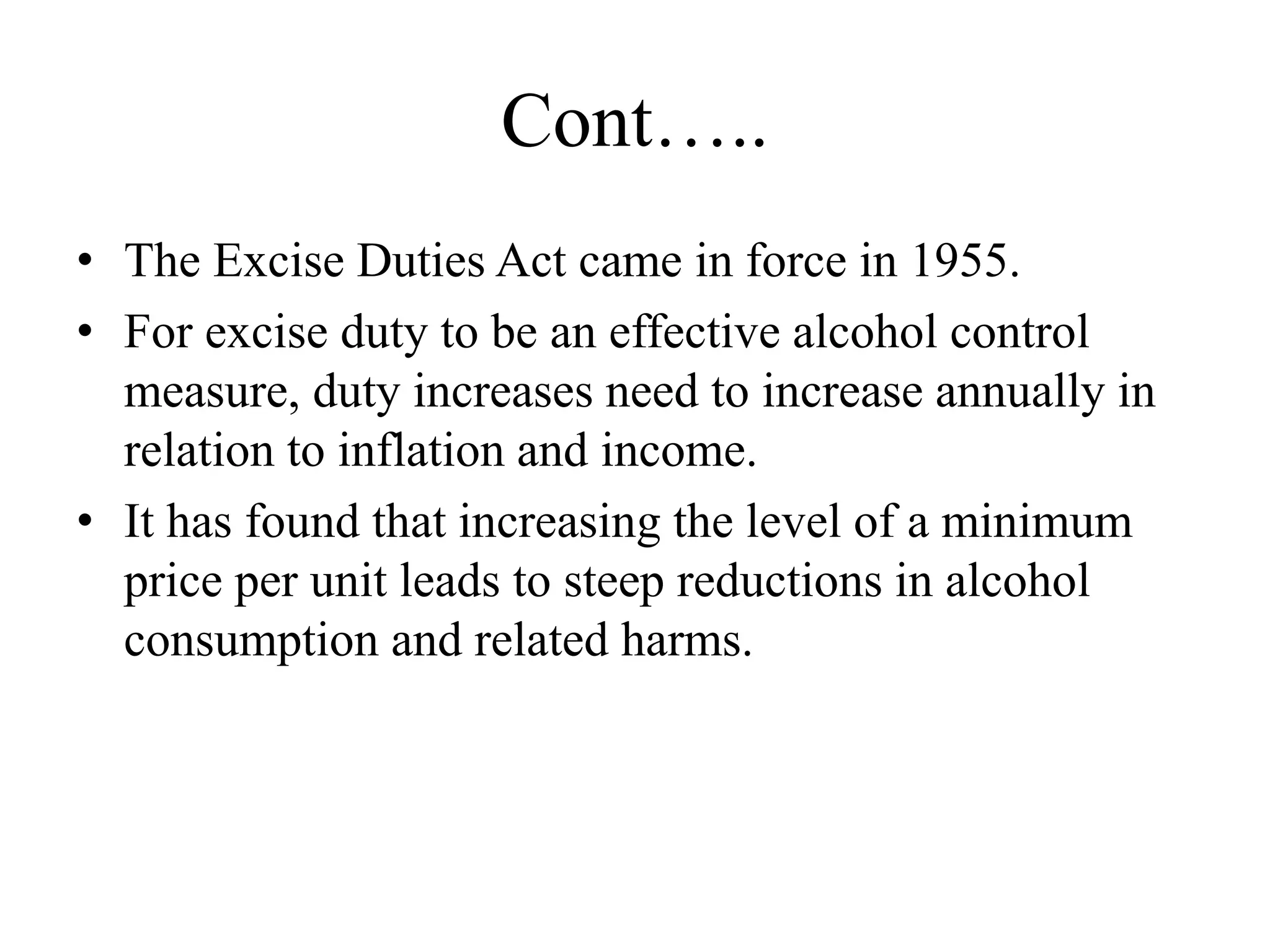 Excise duties act 1955 & rules 1976 | PDF | Alcoholic Beverages | Food ...