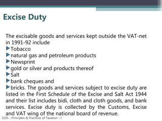 Excise duty | PPT
