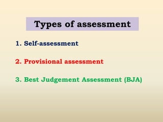 Excise duty assessment | PPTX