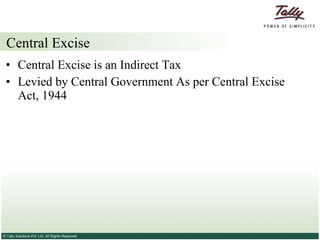 Excise For Manufacturer | PPT