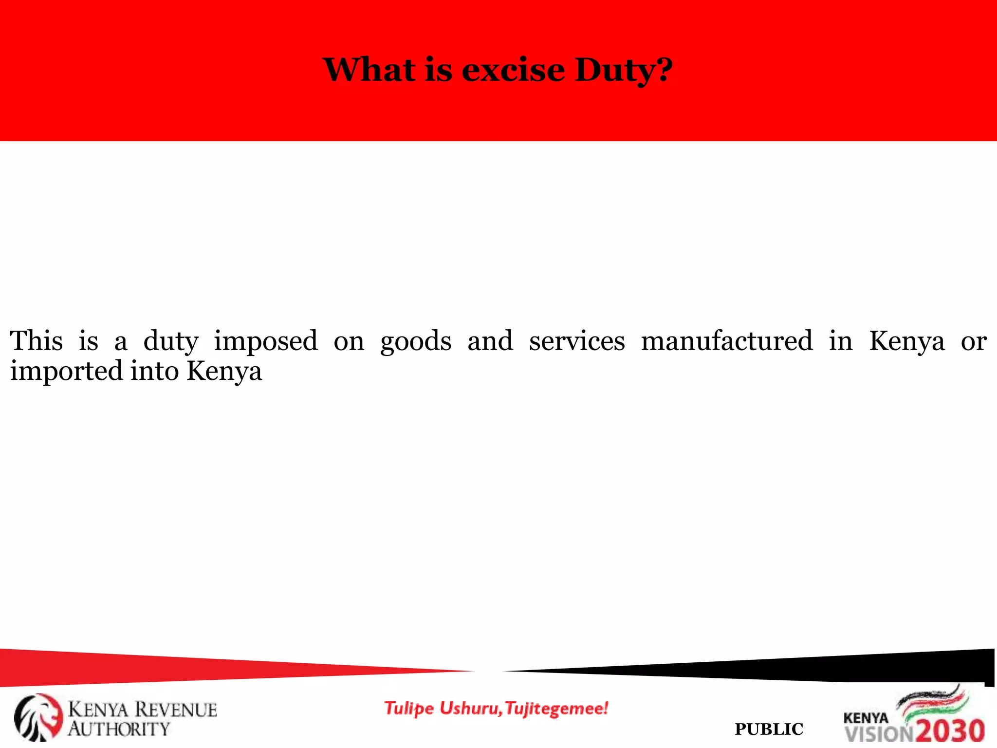 Excise goods slide | PPT