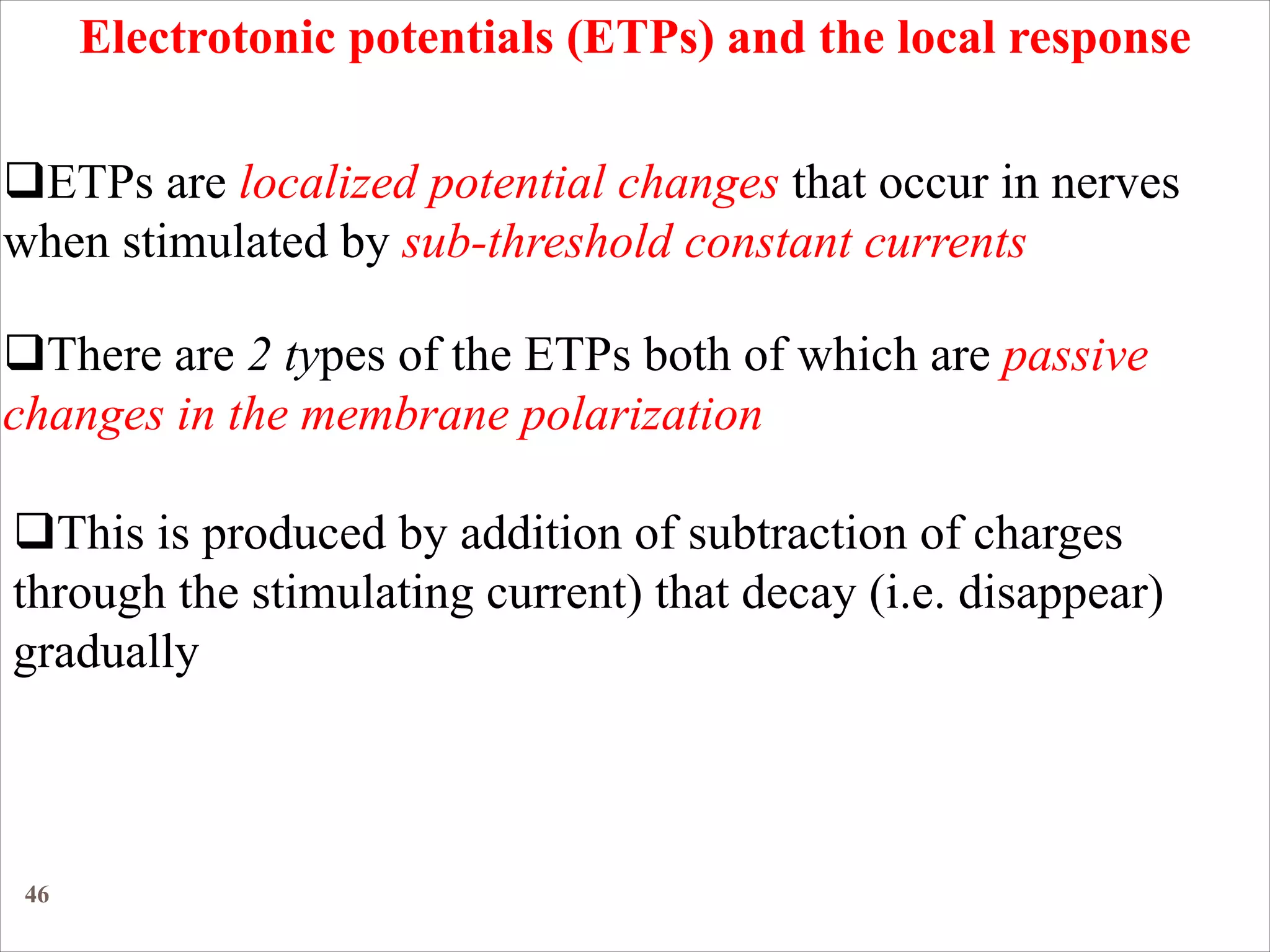 Excitable tissues nerve | PDF
