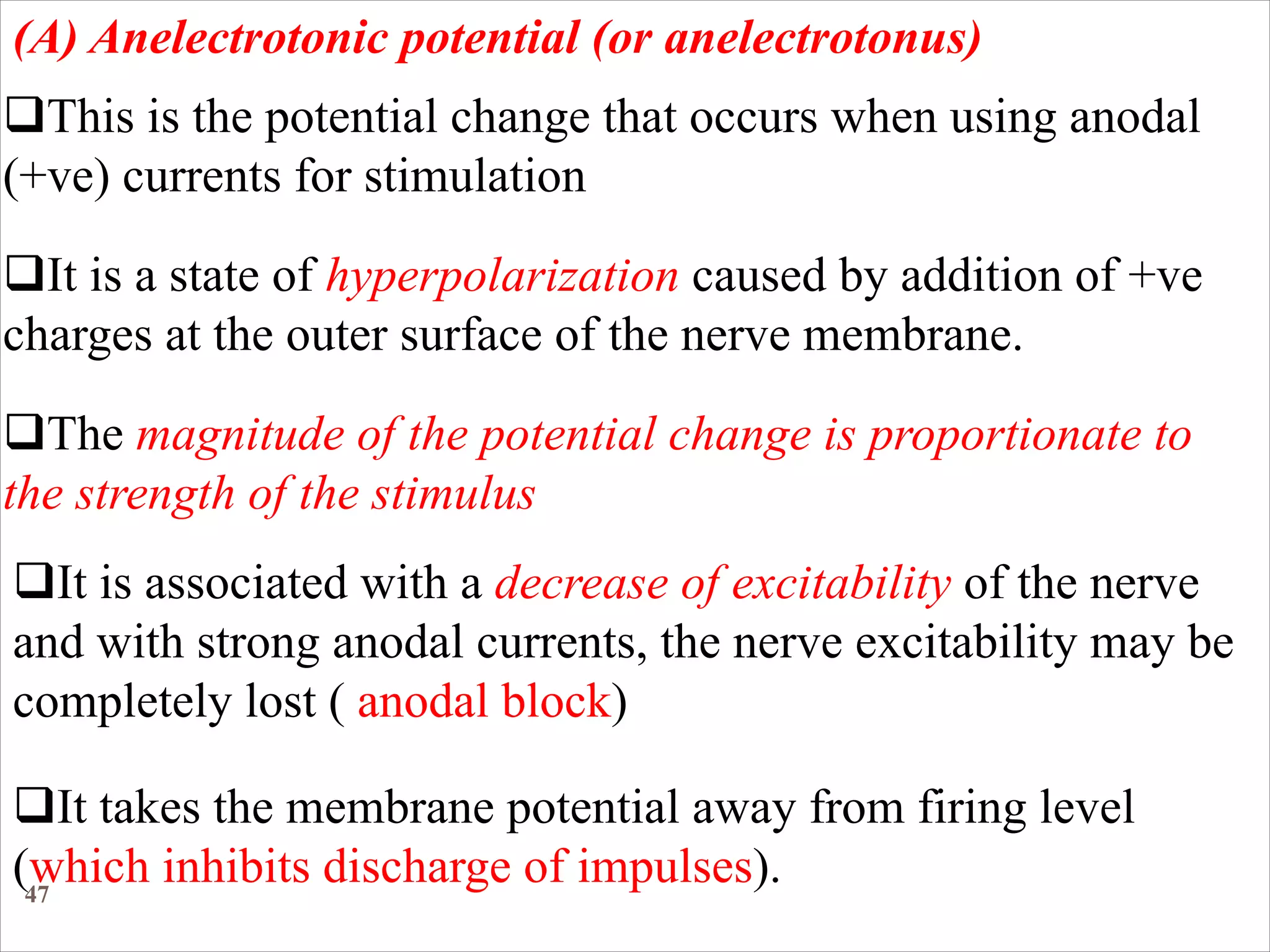 Excitable tissues nerve | PDF