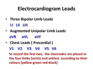 Excitations of heart rhythms and ECG.ppt