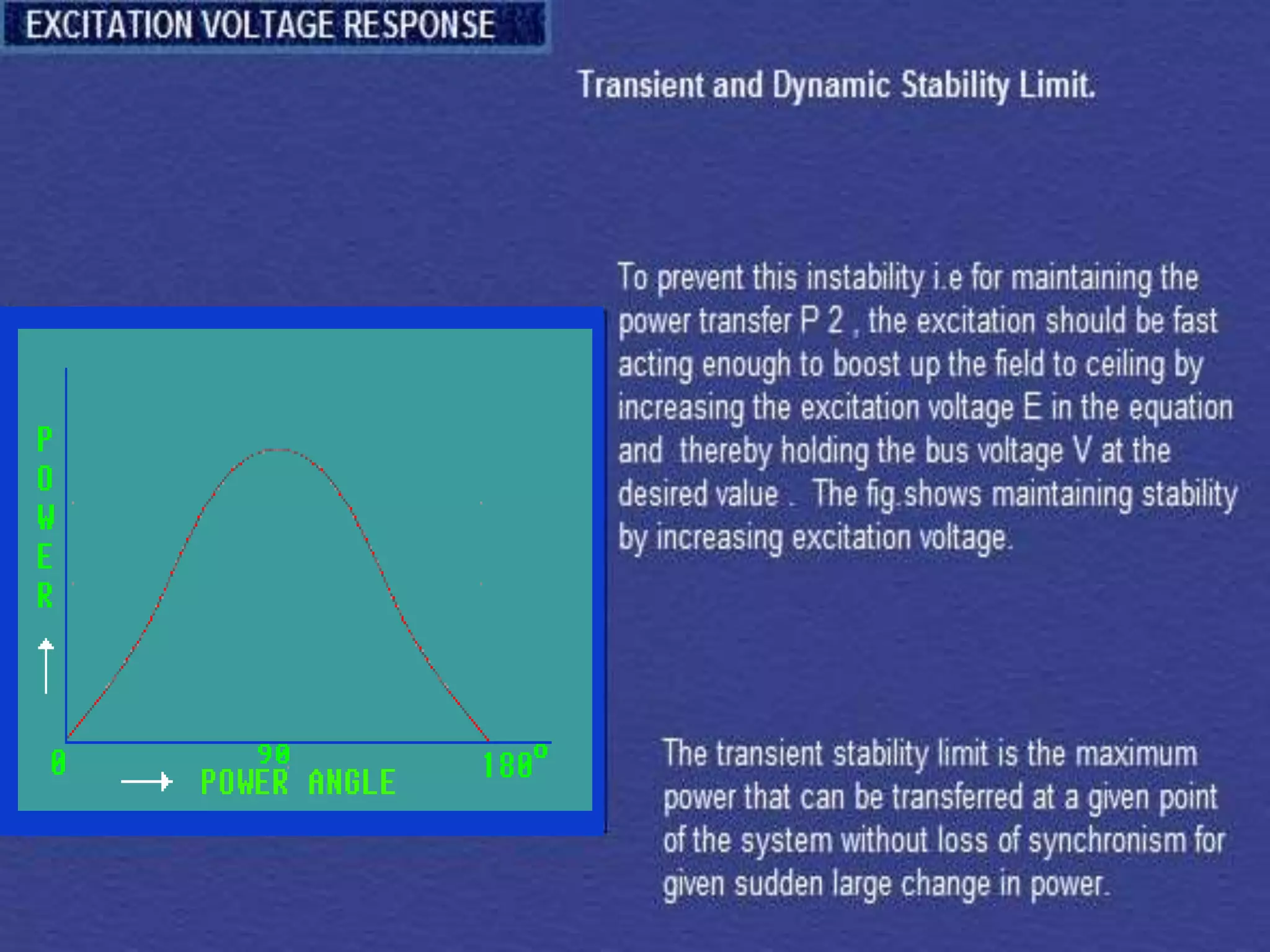 Excitation System And Capability Curve Of Synchronous Generator Ppsx