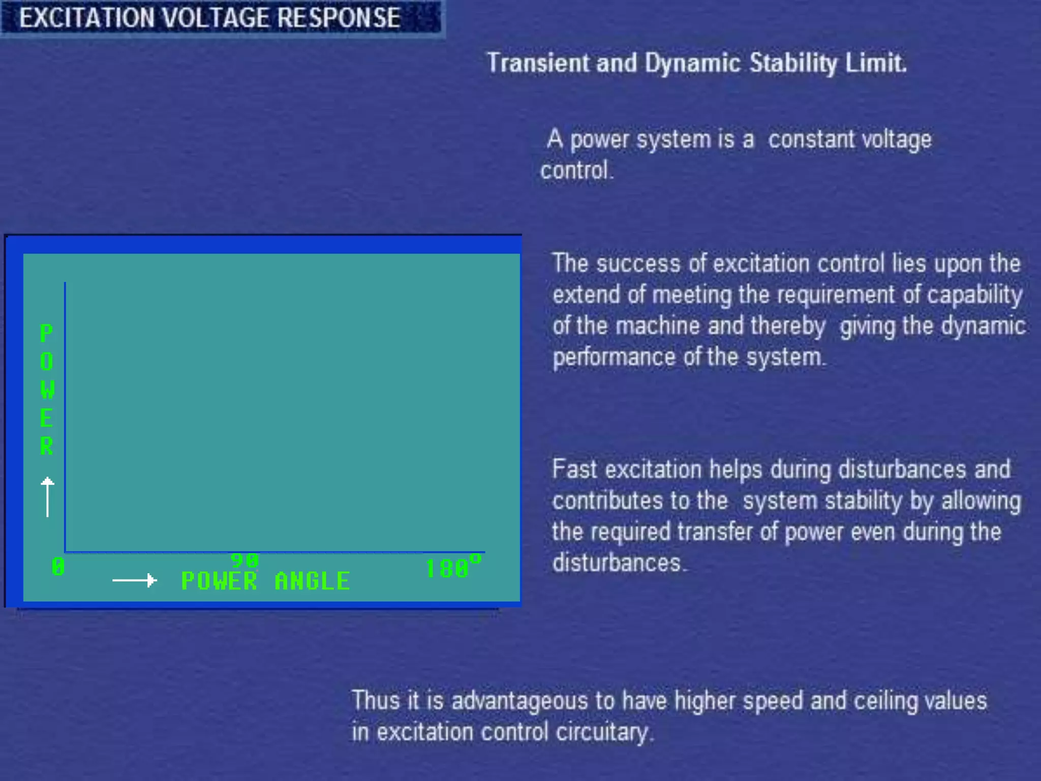 Excitation System And Capability Curve Of Synchronous Generator Ppsx