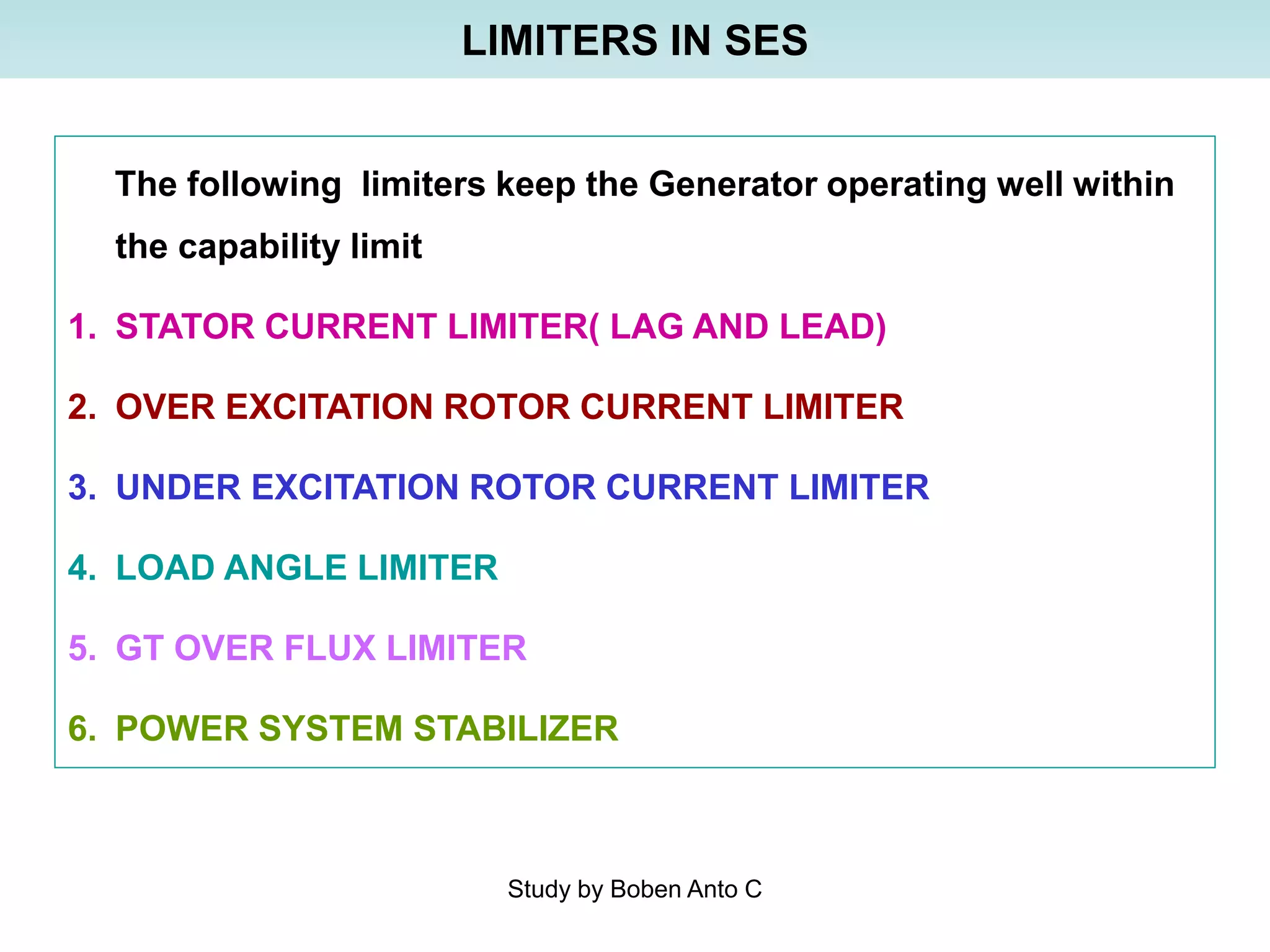 Study on Excitation system in Power sector | PDF
