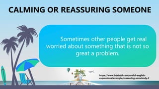 Saying You are Excited, Bored and Calming - Expressions | PPT