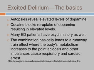 Excited delirium | PPTX