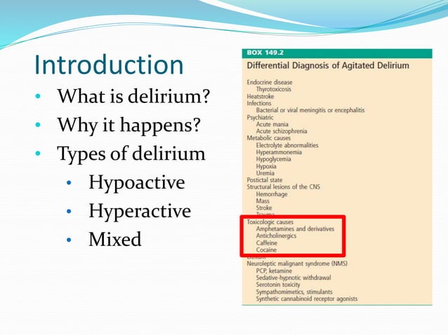 Excited delirium syndrome | PPT
