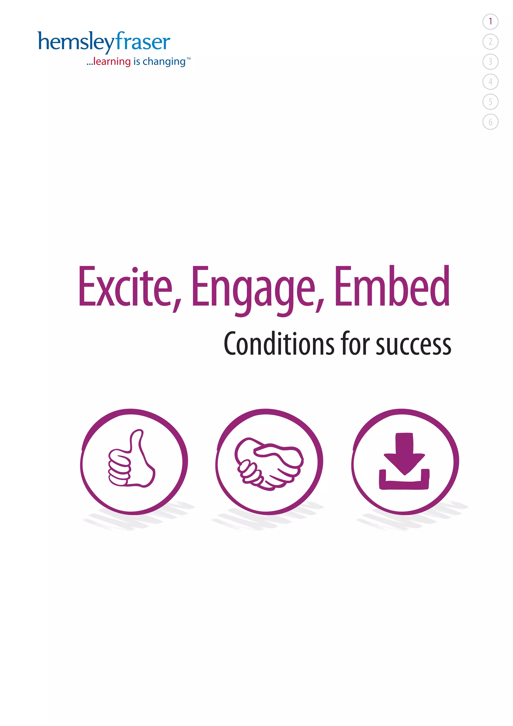 Excite, Engage & Embed | PDF