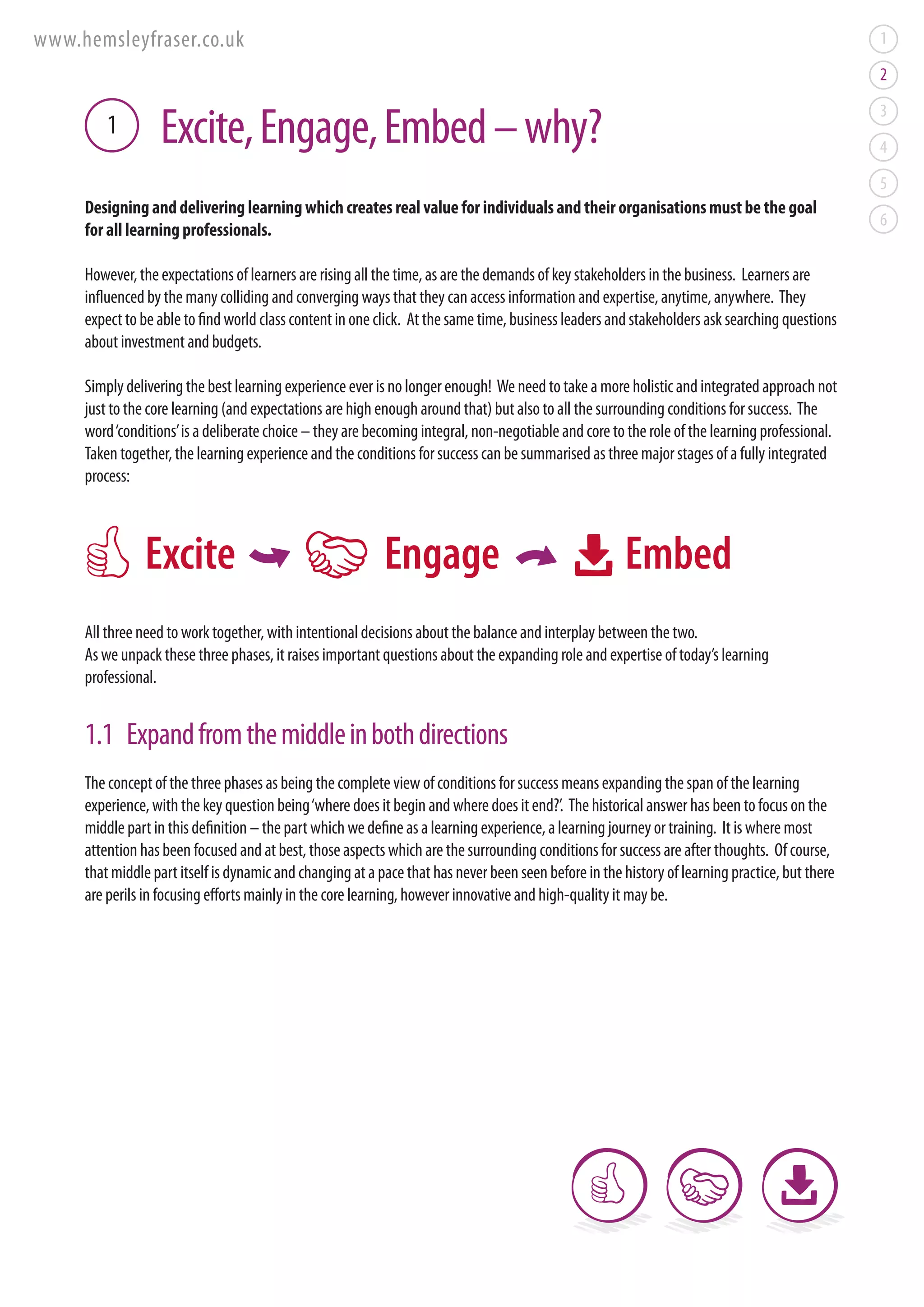 Excite, Engage & Embed | PDF