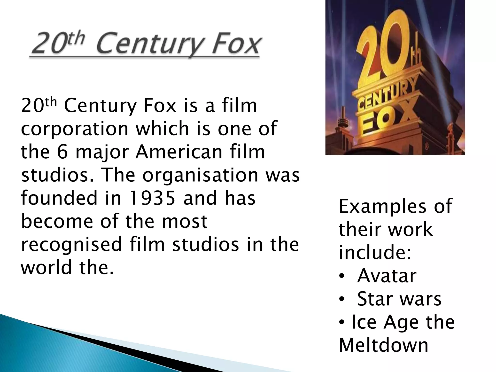 Exciting Film Production Institutions | PPTX