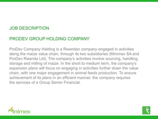 Exciting job opportunity: Prodev Group Holdings | PPTX