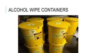 Excluded Solvent & Alcohol Contaminated Wipe Collection | PPT