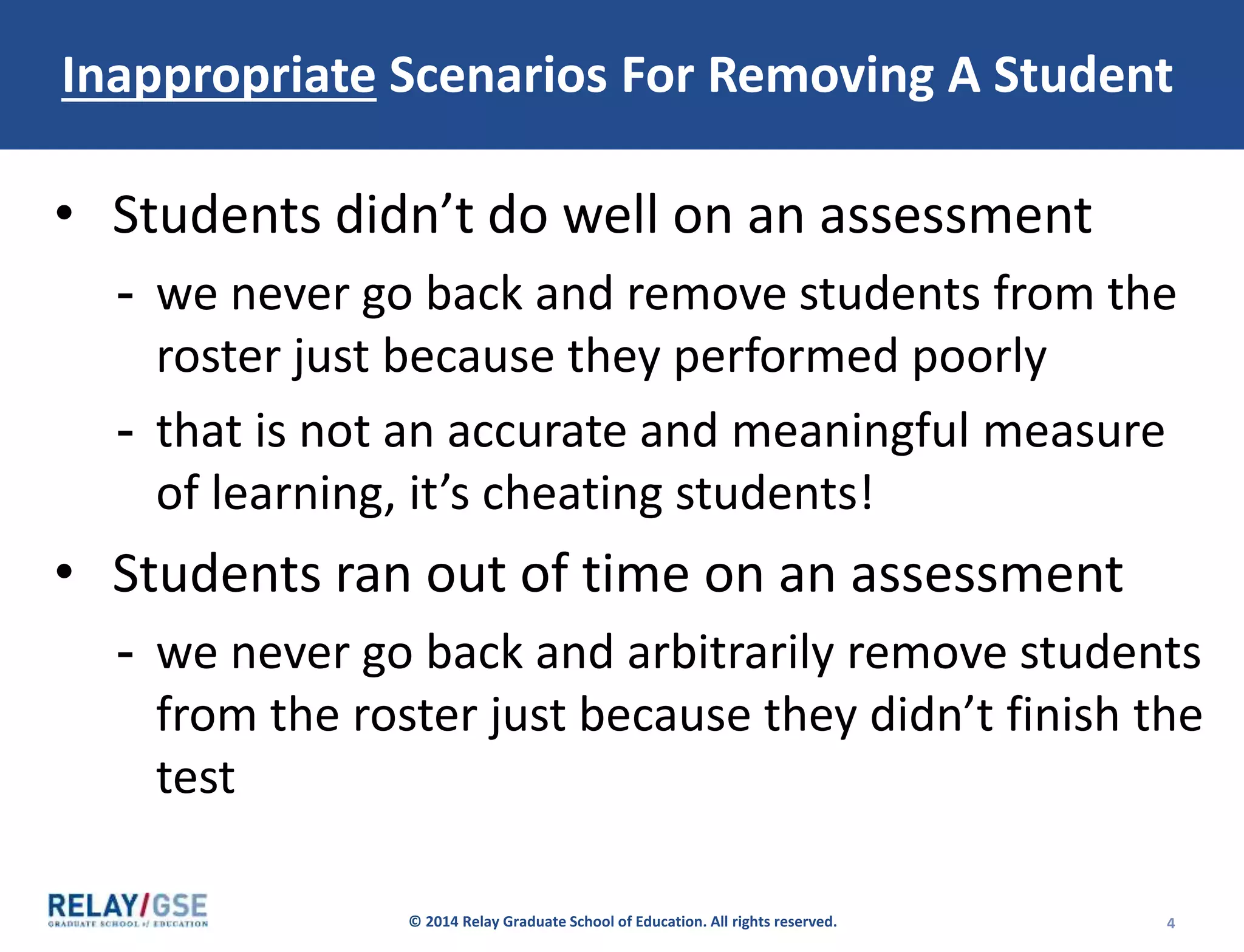 Removing Students From The Tracker Roster | PPTX