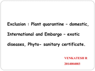 Exclusion pathology | PPT