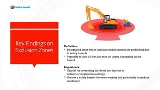 Exclusion Zones Analysis and details for safety | PPTX