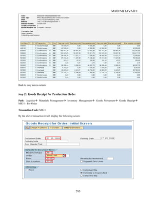 SAP CO Configuration Guide - Exclusive Document | DOC