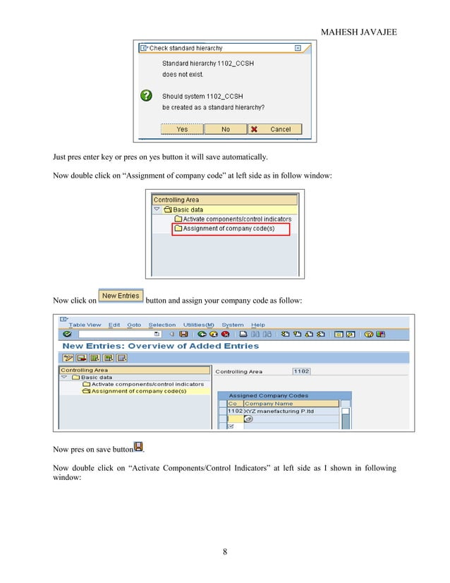 SAP CO Configuration Guide - Exclusive Document | DOC | Stocks and ...