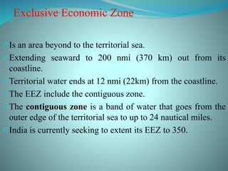Exclusive Economic Zones of India | PPSX