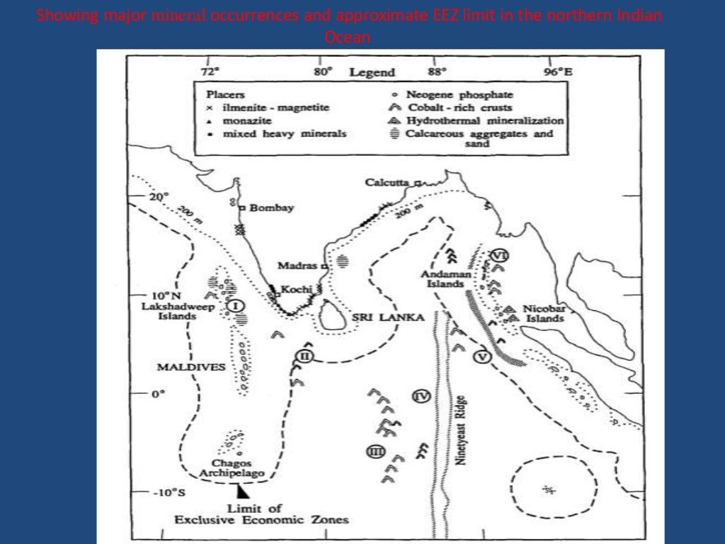 Exclusive Economic Zones of India