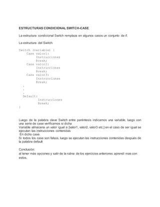 Excondicionales | PDF