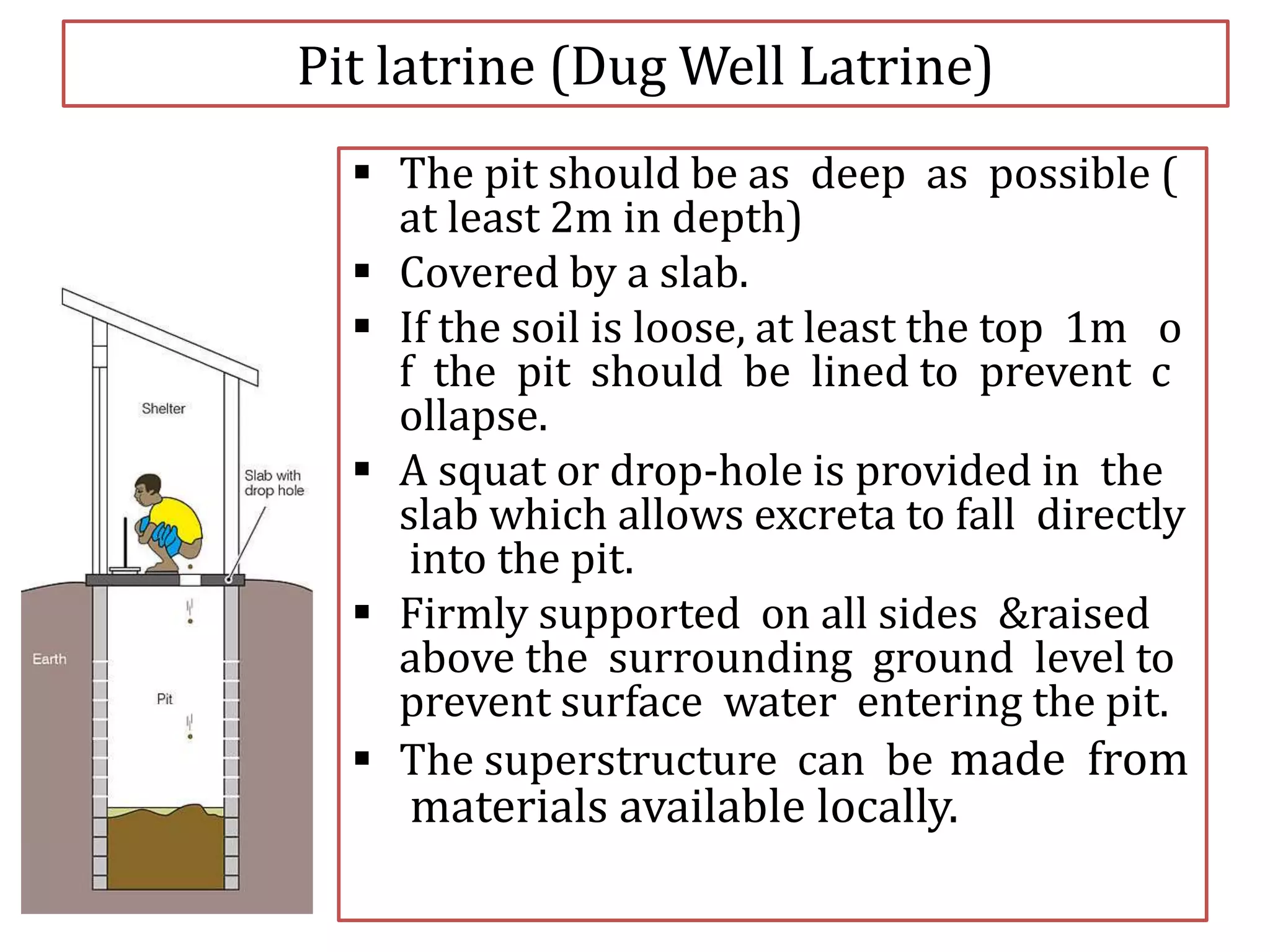 Excreta disposal | PPTX