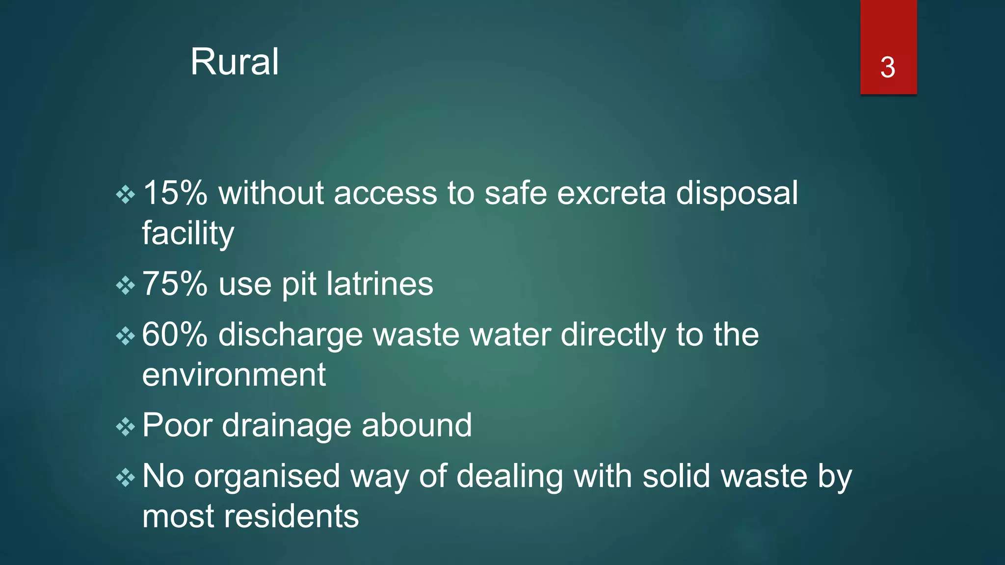 Excreta & Sewage management | PPTX