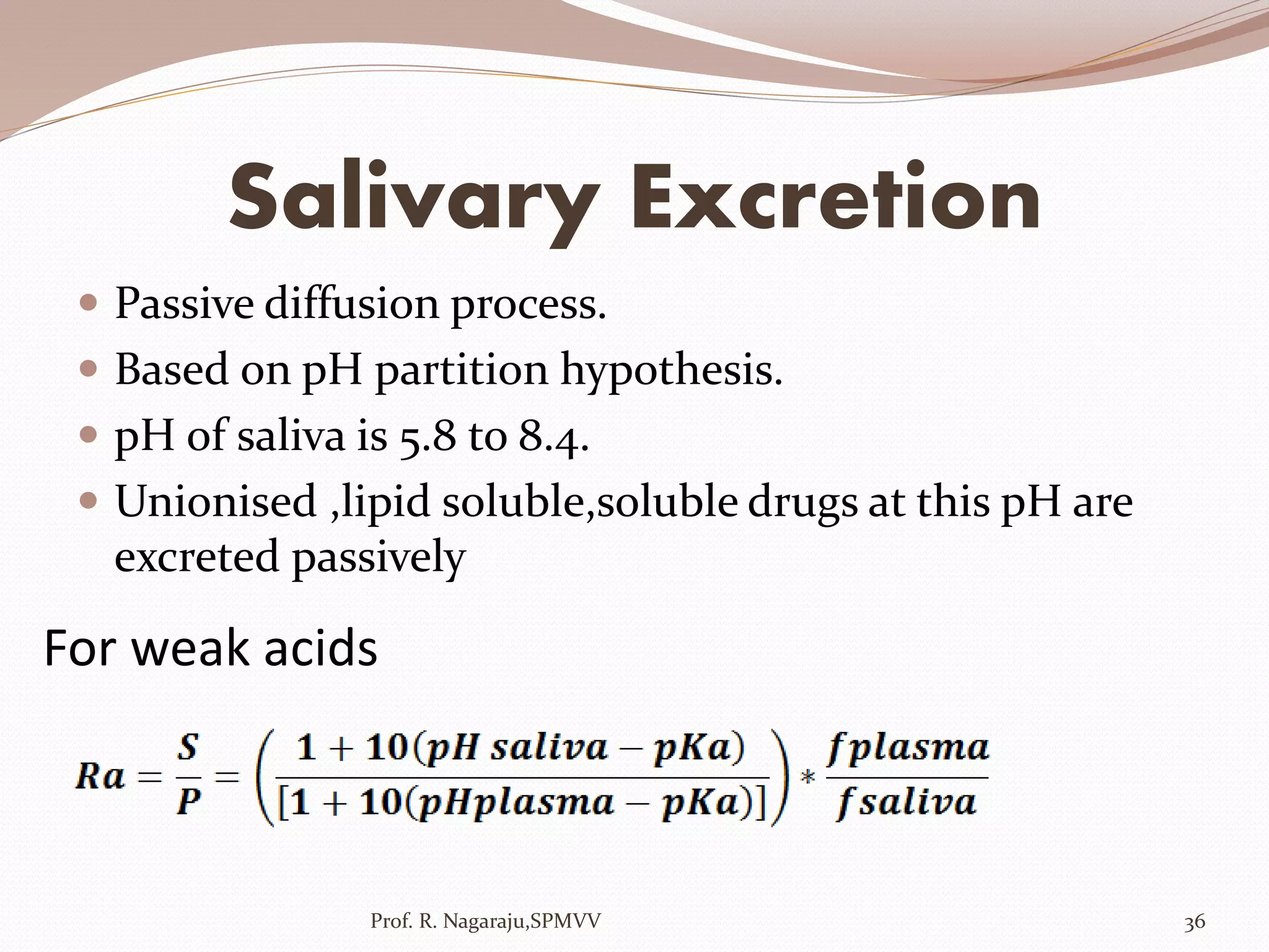 Excretion renal and non-renal | PPT