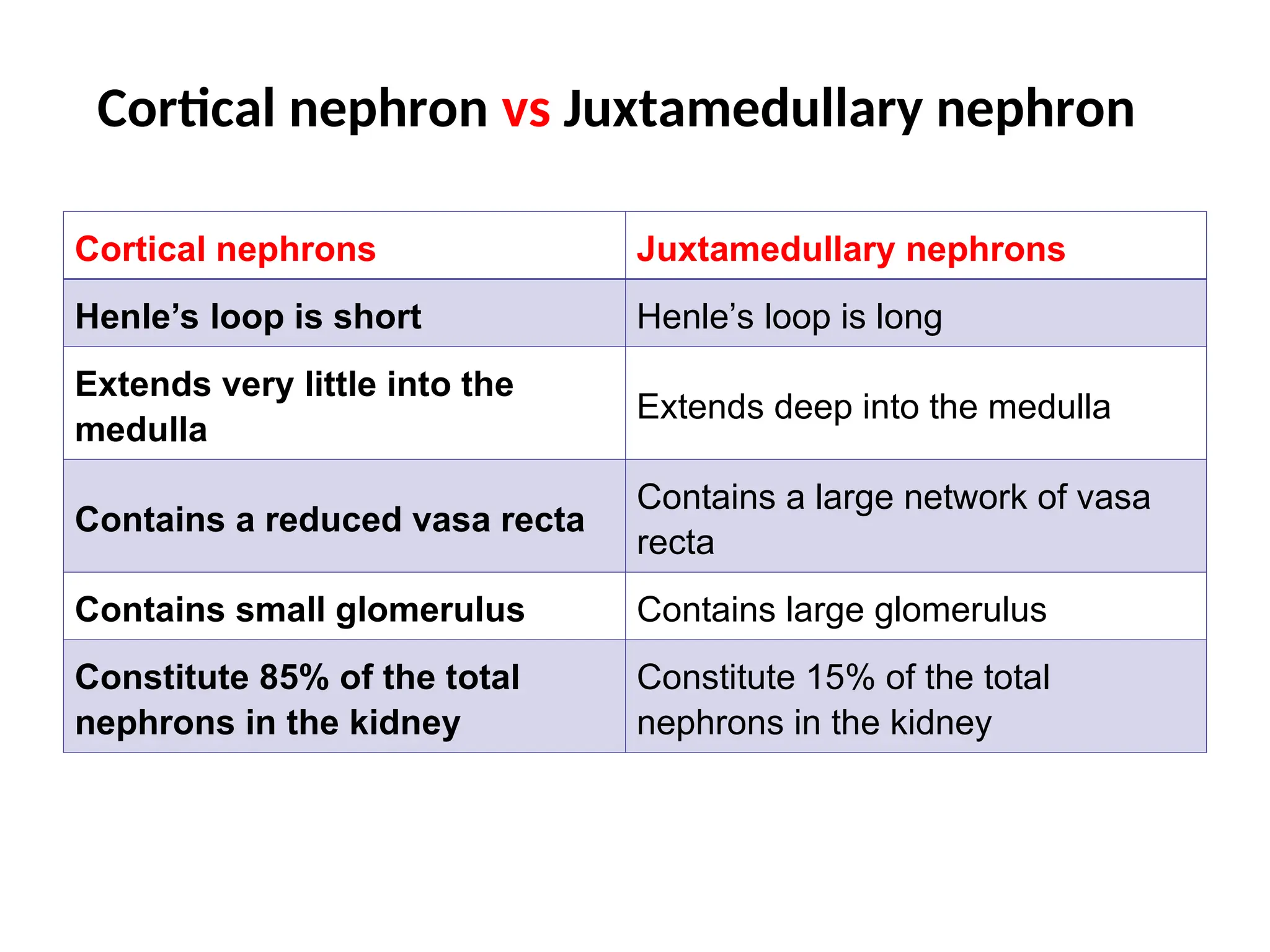 Excretion - Structure of Nephron and its detailed description. | PPT