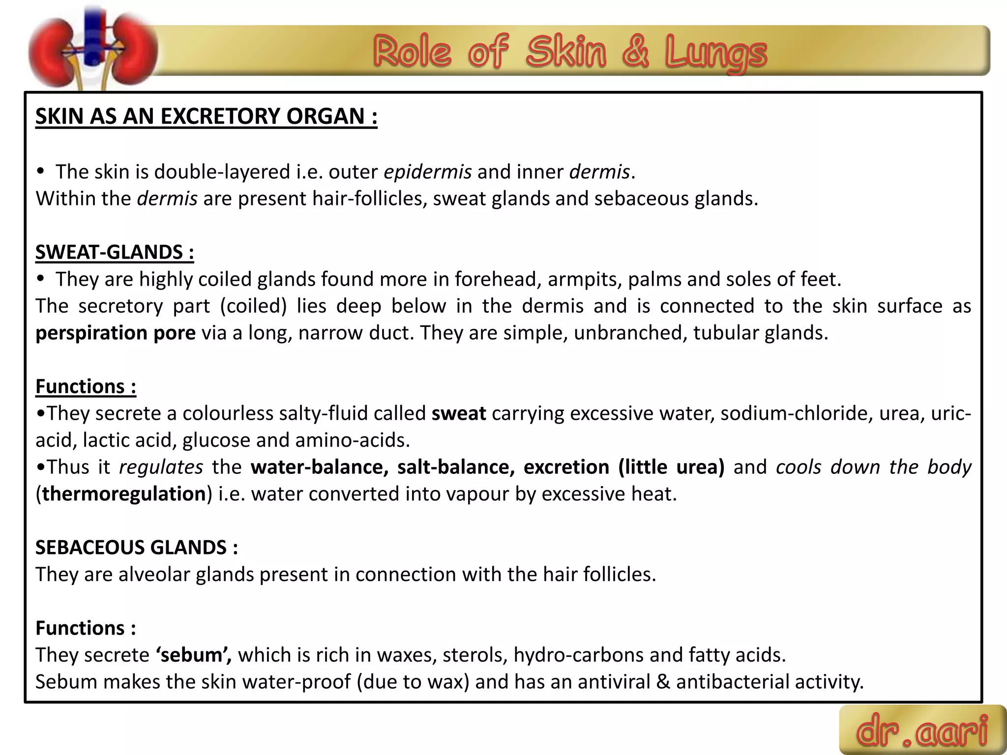 Excretion and osmoregulation | PPSX