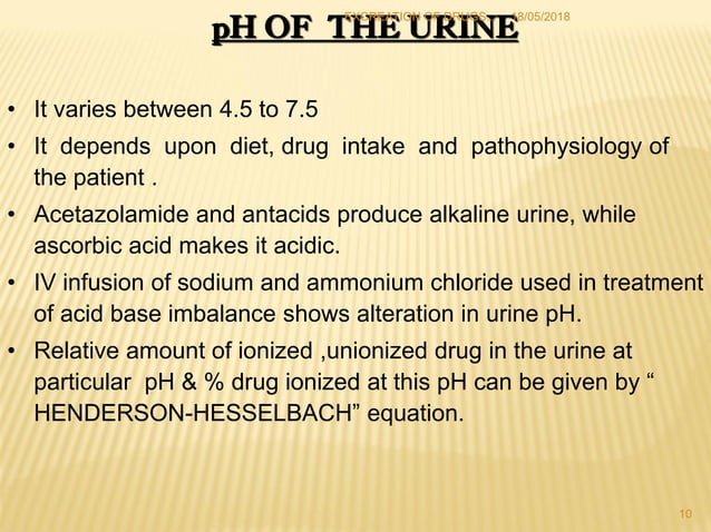 Excretion of drug | PDF