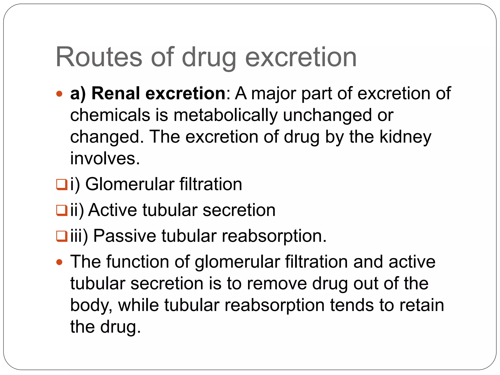 EXCRETION OF DRUGS.pptx