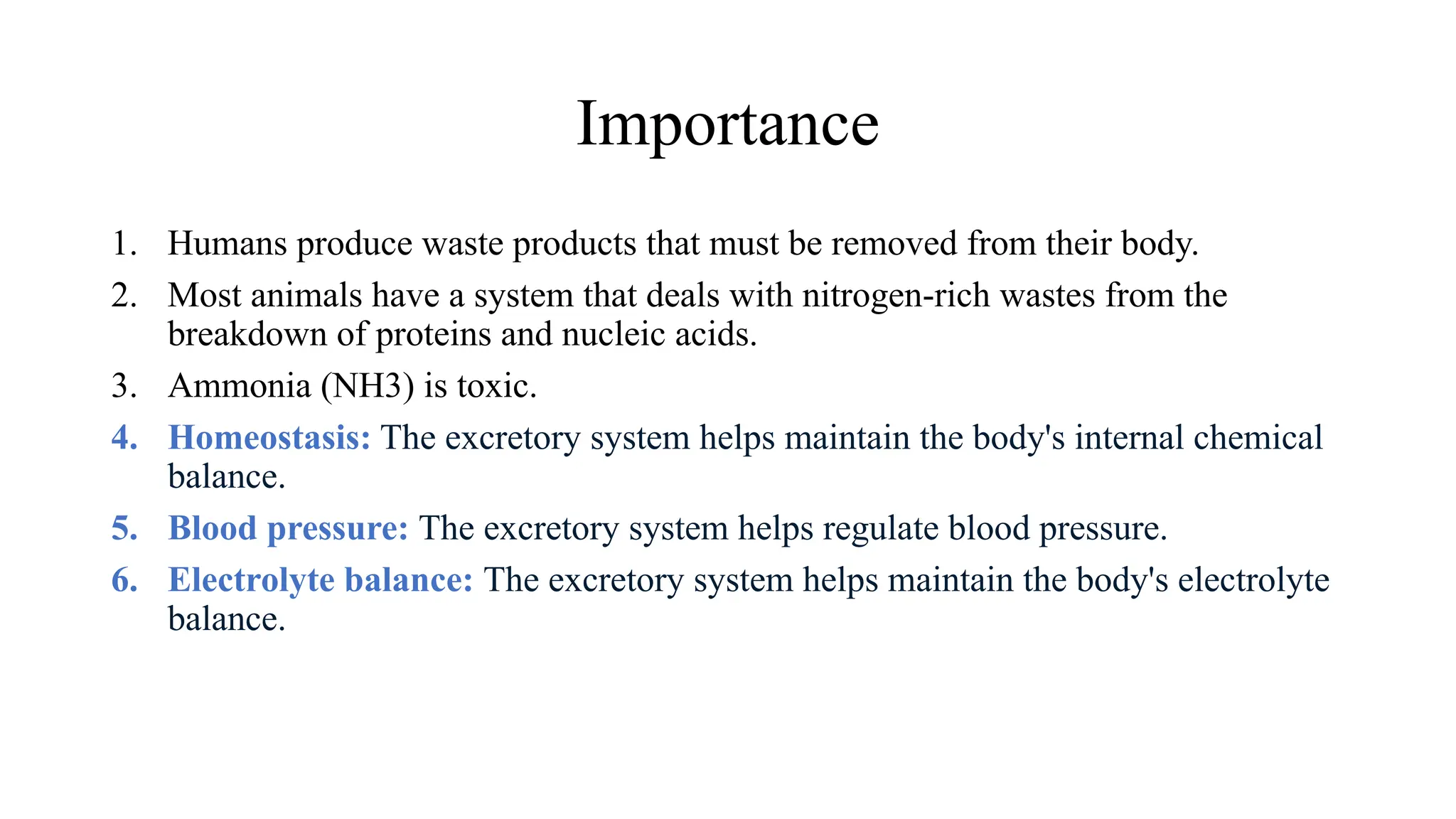 The Excretory System: Structure, Function, and Importance by chetan ...