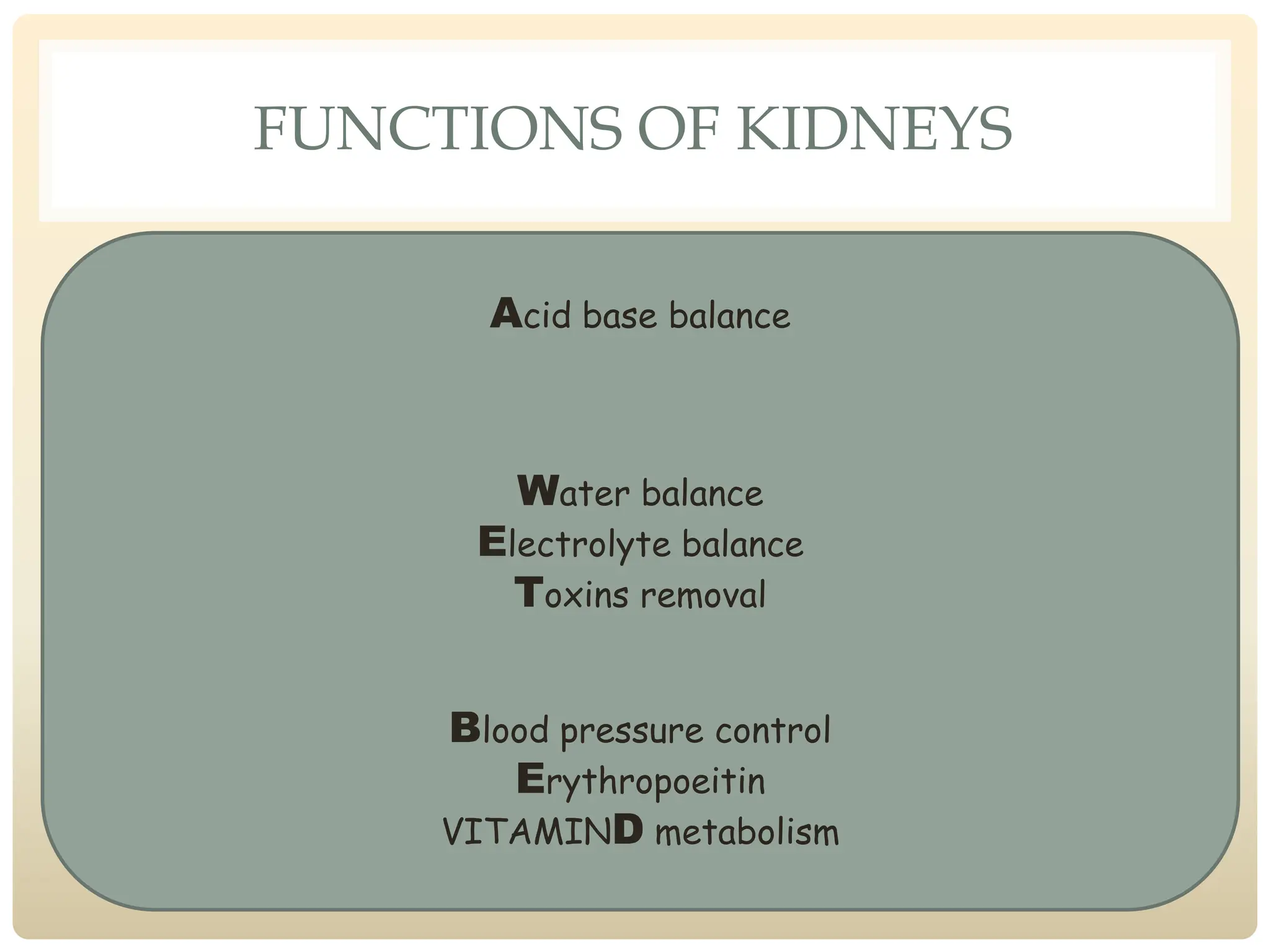 EXCRETORY SYSTEM including renal kindly | PPTX | Endocrine and Metabolic Diseases | Diseases and ...