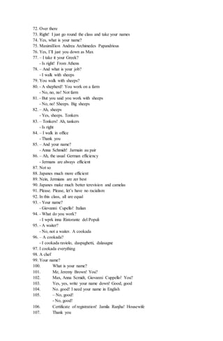 Excusing me please lady | PDF