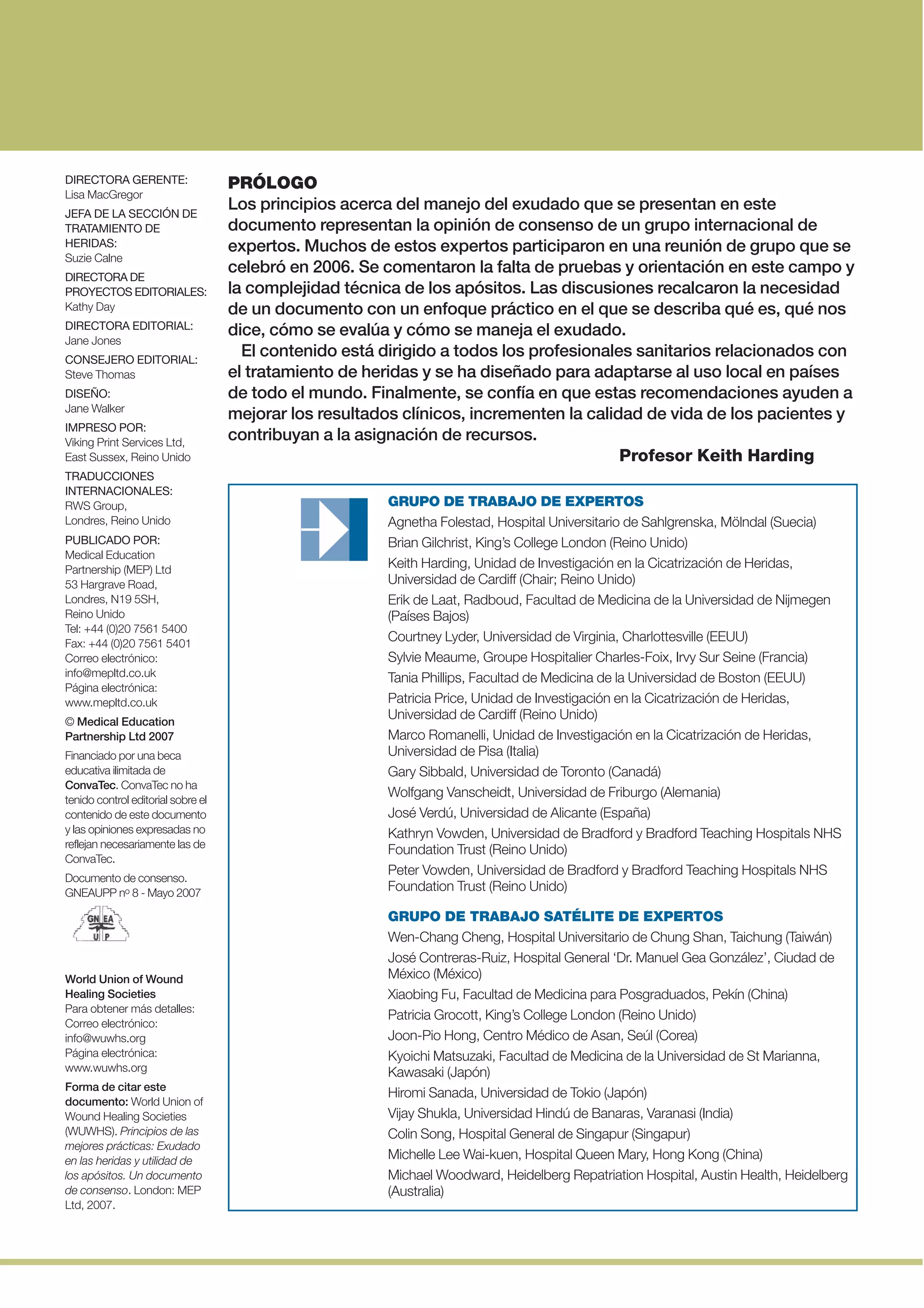 Exudado en las heridas y utilidad de los apositos | PDF