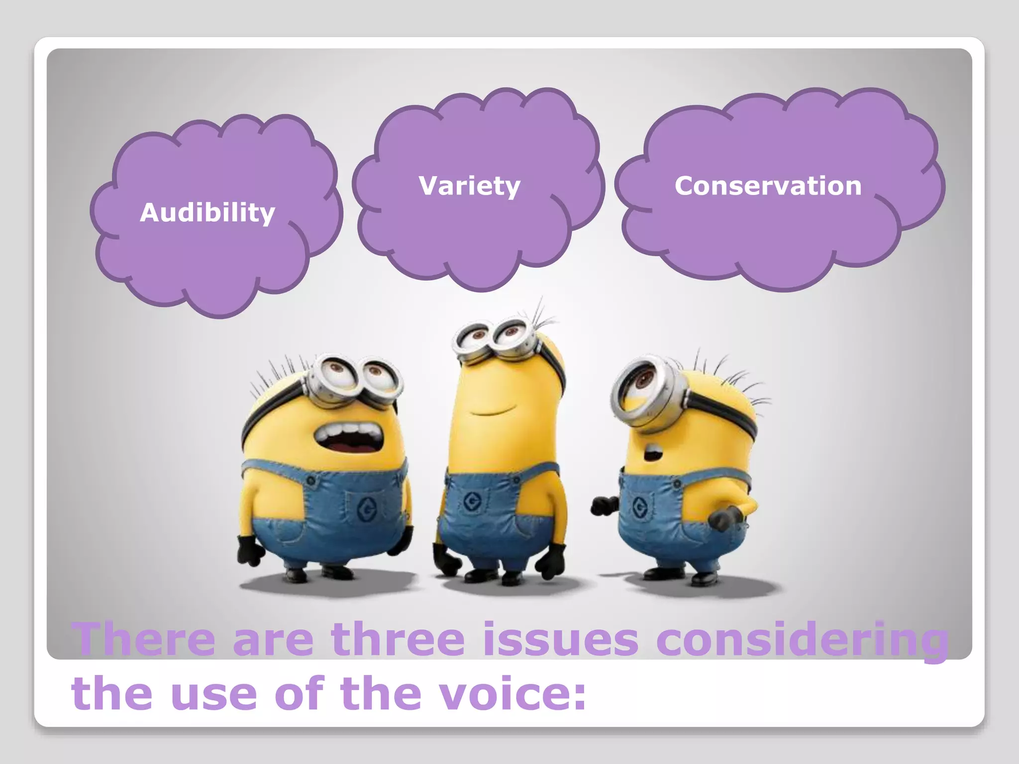 Using the voice | PPTX