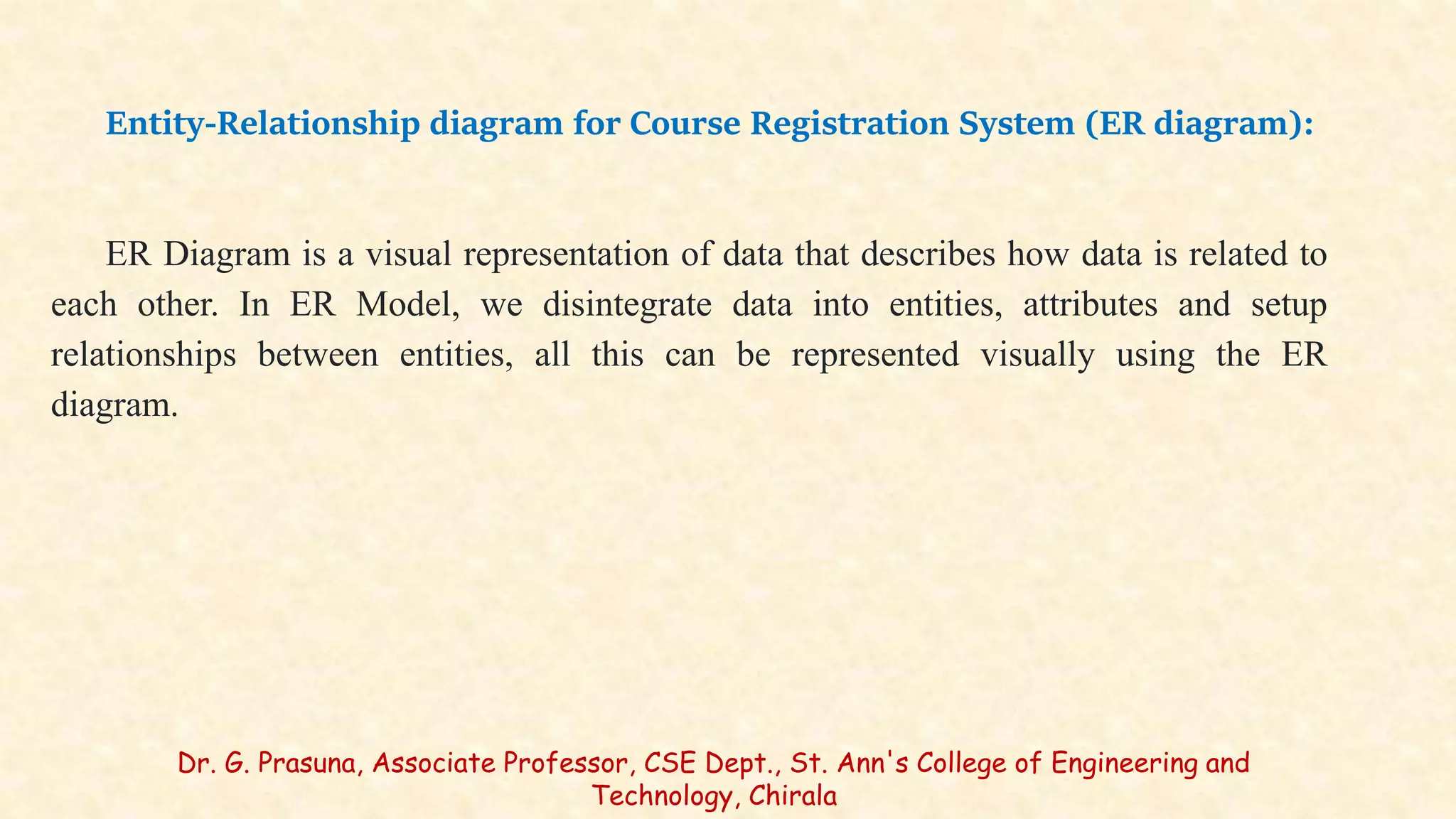 Course Registration System-Problem Statement, SRS,ERD, DFD, Structured ...