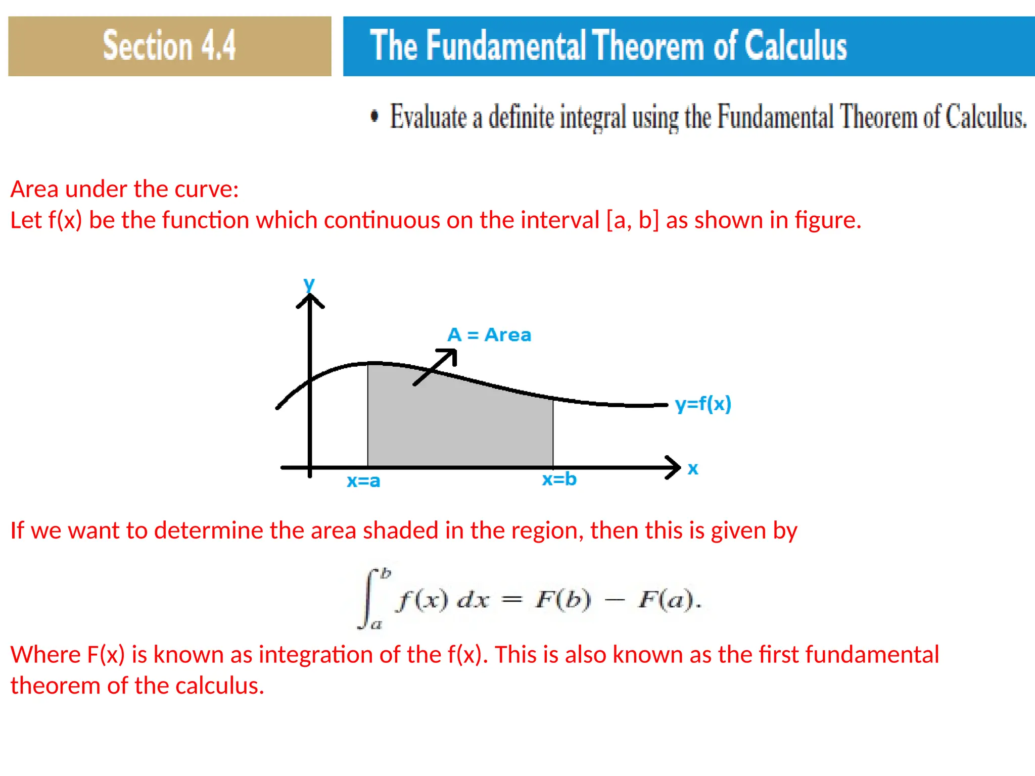 Exe 4.4 The fundamental theorem of the calculus (1).pptx