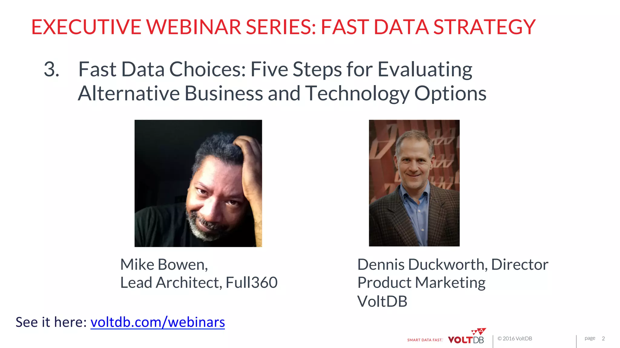 Fast Data Choices: 5 Strategies for Evaluating Alternative Business and ...