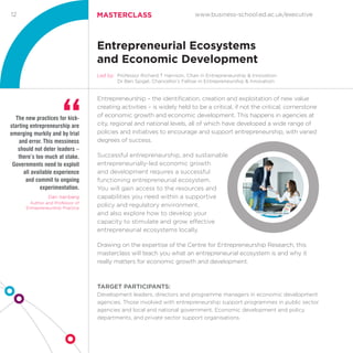 Executive Education Brochure - New Edition | PDF